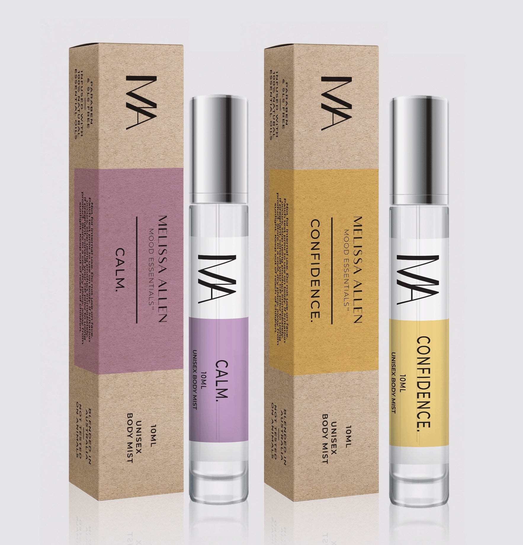 Unisex Body Mist Travel Duo – Calm & Confidence | Award-Winning ...